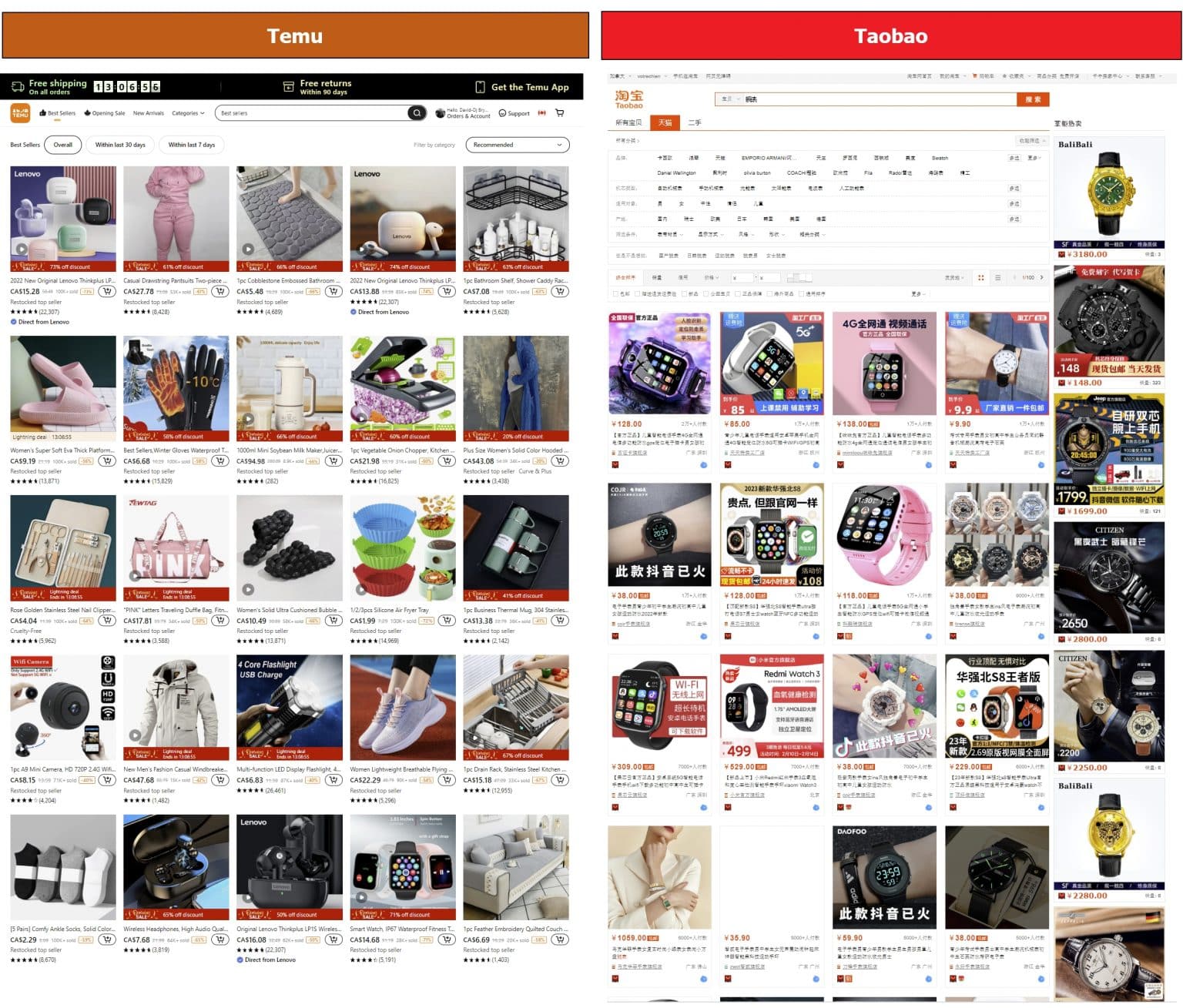 How Is Temu Different From Amazon and Wish?