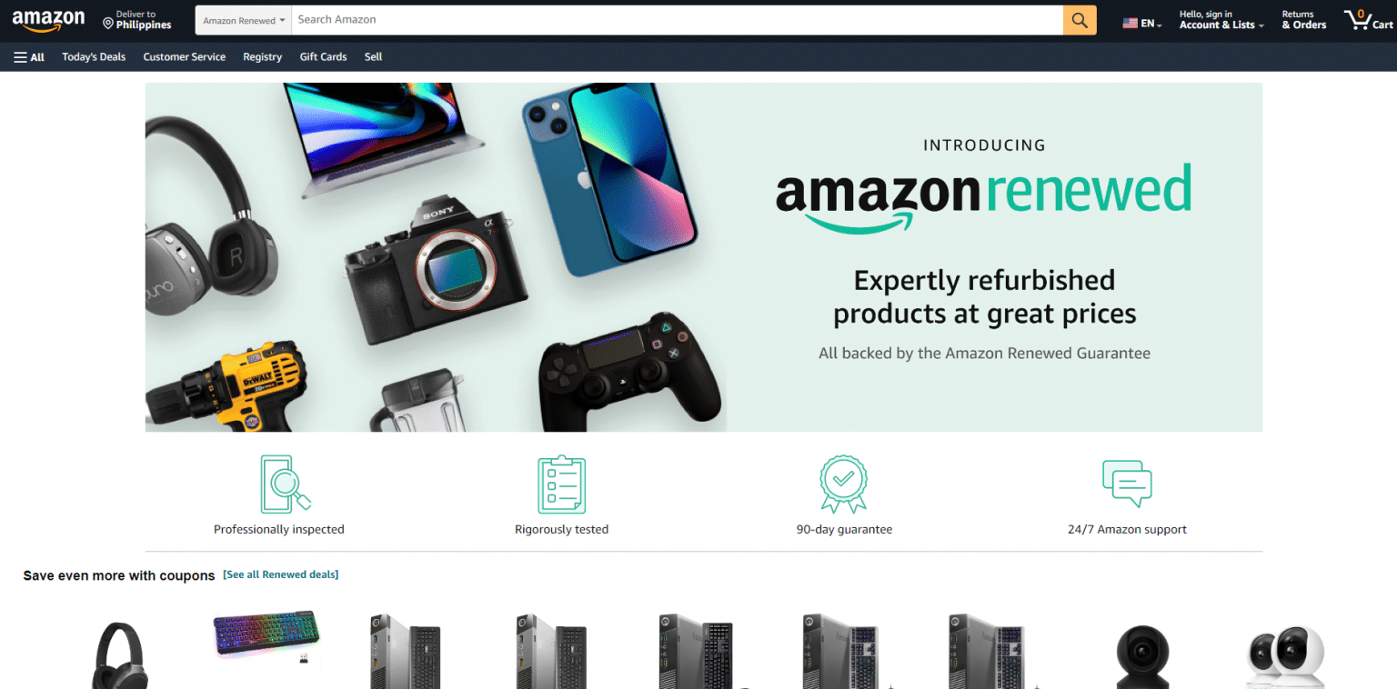 Amazon Renewed: What It Is and How It Works