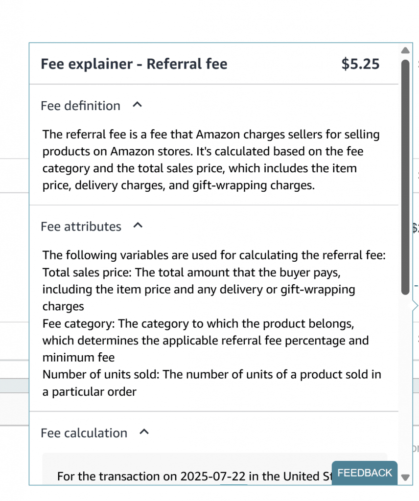 Amazon Rolls Out New "Transparent" Fee Explainer Tool